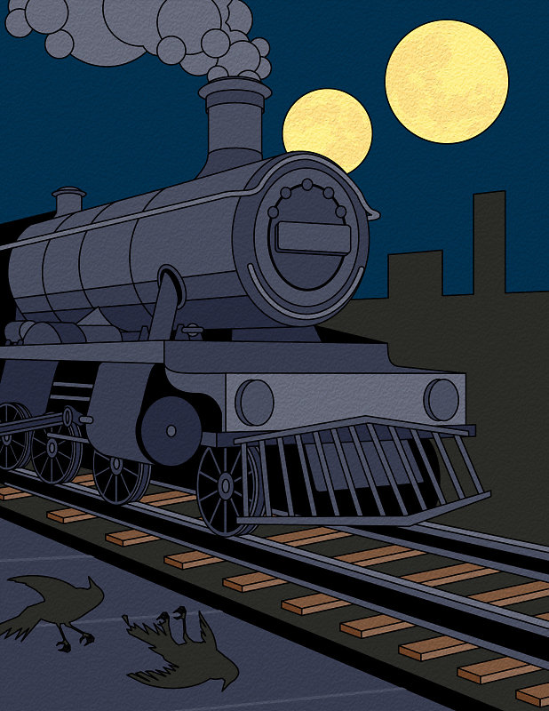 Night Train - David Simmer II Photography & Illustration